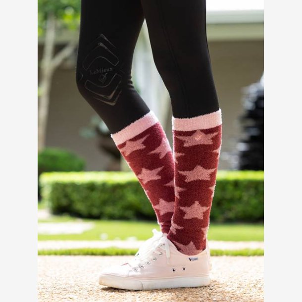 Lemieux Fluffies - Sasha Star Orchid - Strømper - Lundgreen Rideudstyr